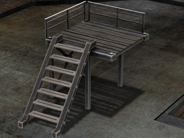 Second Life Marketplace - D-LAB SP-SB Advance party-09 (Stairs)